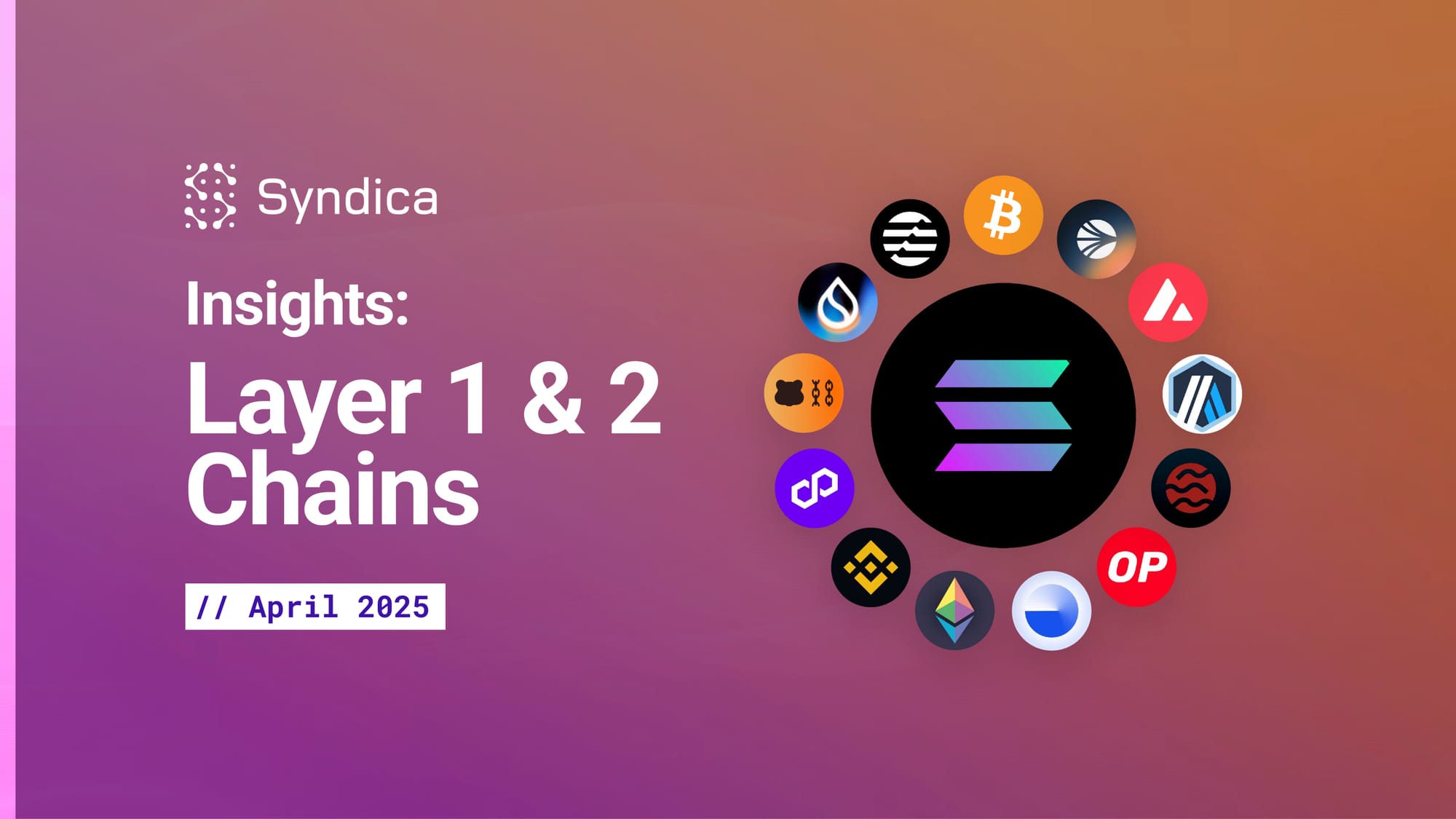 Insights: Layer 1 & 2 Chains - April 2025